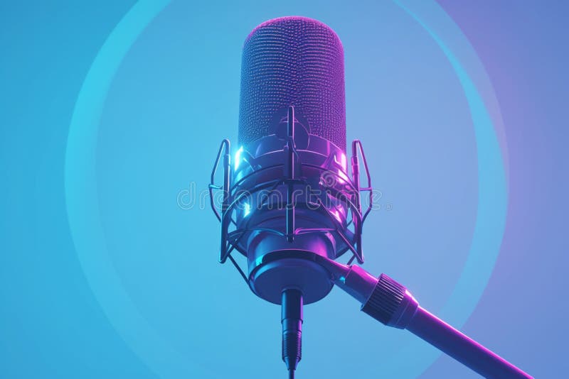 Microphone Banner Stock Illustrations – 17,898 Microphone Banner Stock ...