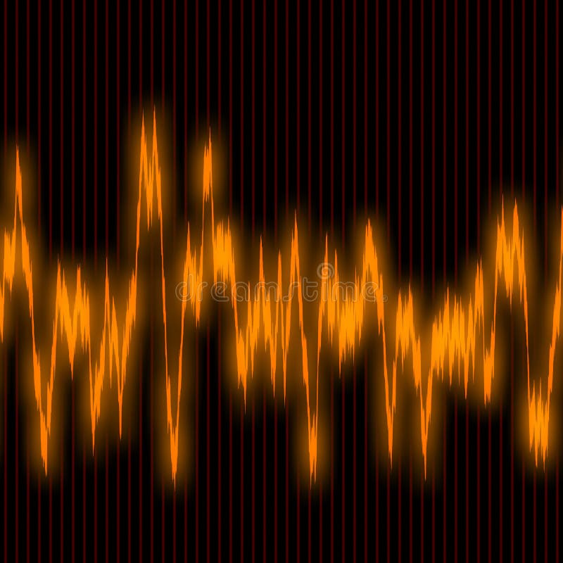 Background of Sound Vibration Stock Illustration - Illustration of ...
