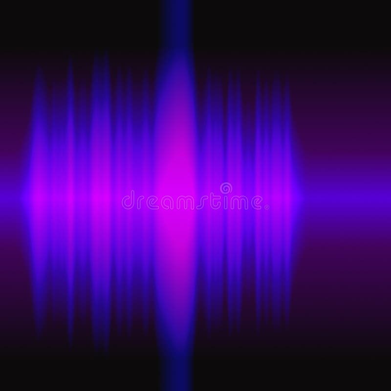 Background of Sound Vibration Stock Illustration - Illustration of ...