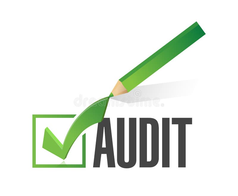 Audit Check Mark Illustration Design Stock Illustration - Illustration ...