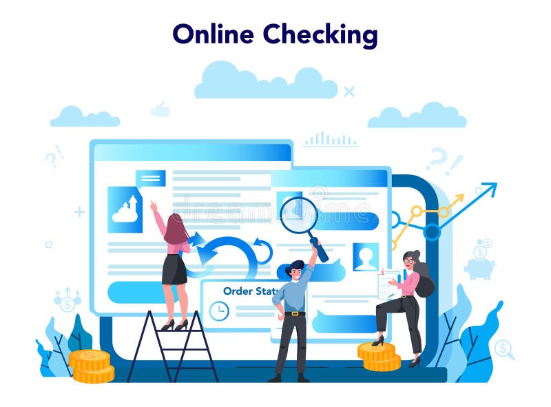 Audit Online Service or Platform. Business Operation Online Checking ...