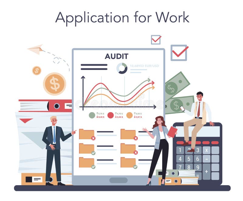 Audit Online Service or Platform. Business Operation Online Checking ...