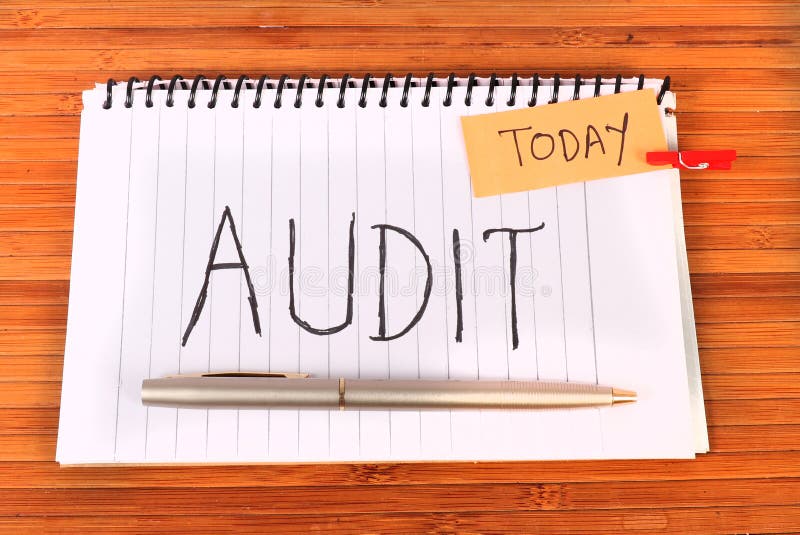 Audit schedule stock image. Image of finance, shot, notes - 121140397