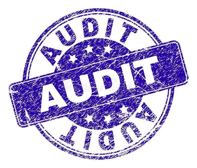 Grunge Textured AUDIT Stamp Seal Stock Vector - Illustration of ...