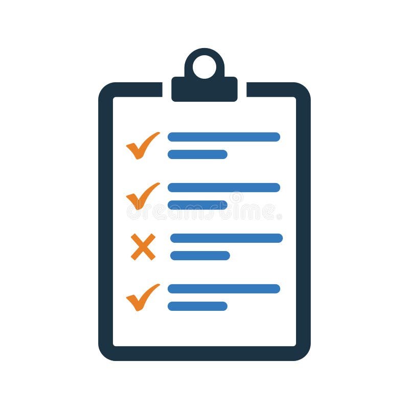 Audit, Test, Check, Report Icon. Simple Editable Vector Graphics Stock ...