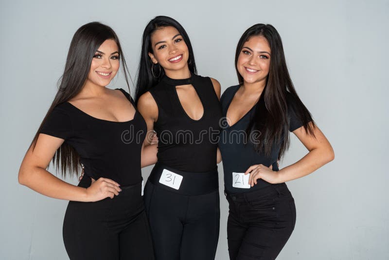 Audition and Casting for Runway Models Stock Image - Image of pose ...