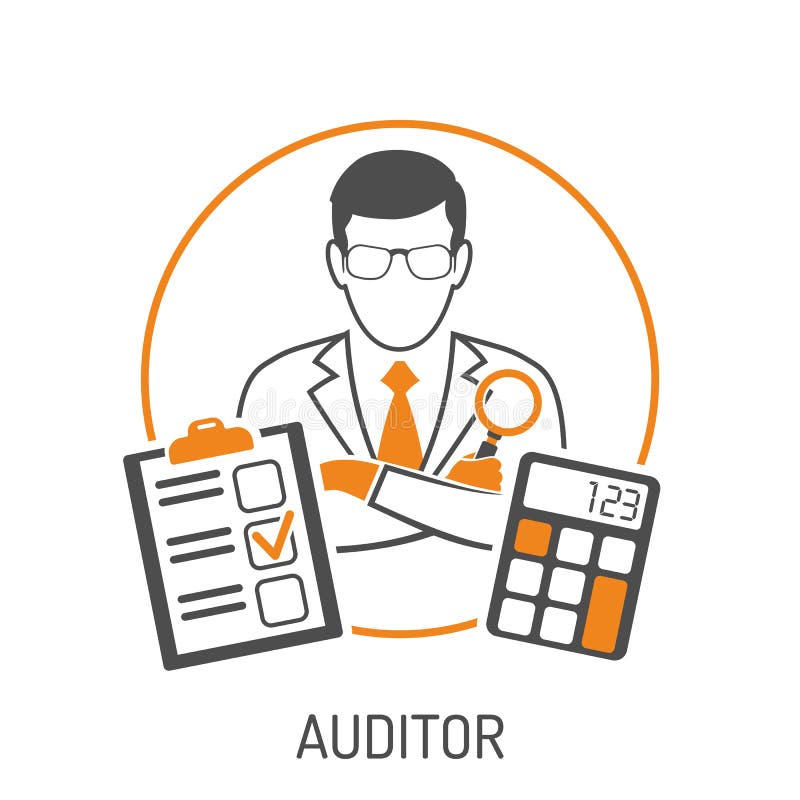 Auditor En Boekhoudingsconcept Vector Illustratie - Illustration of ...
