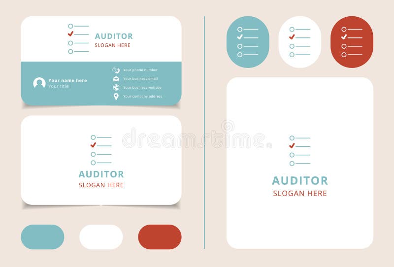 Auditor Logo Design Featuring Checklist Icon Representing Auditing ...