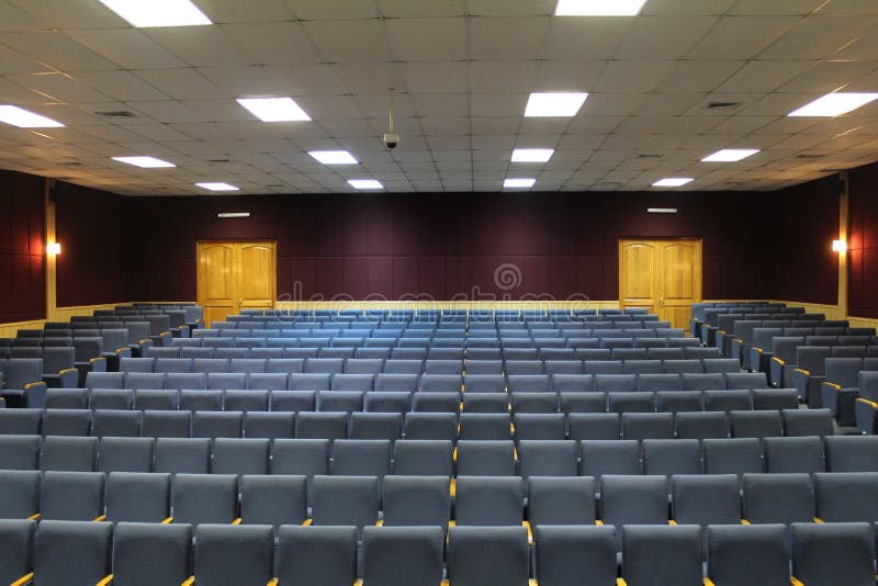 Auditorium stock image. Image of audience, empty, sanctuary - 35429487