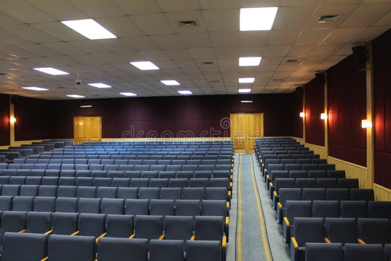 Auditorium stock image. Image of chairs, seating, concert - 35620961