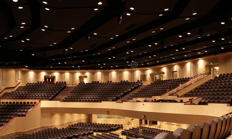 Large Auditorium Interior stock photo. Image of large - 2080686