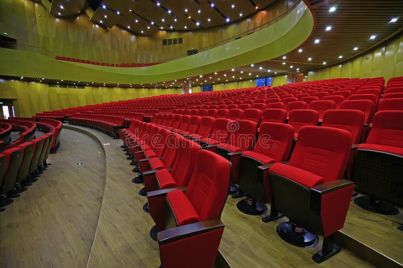 The auditorium seats stock illustration. Illustration of indoor - 341972642