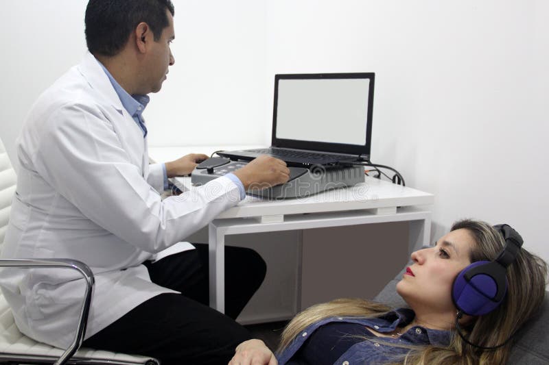 Auditory Evoked Potentials, Test Performed on a 30-year-old Woman with ...