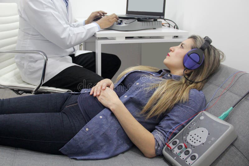 Auditory Evoked Potentials, Test Performed on a 30-year-old Woman with ...
