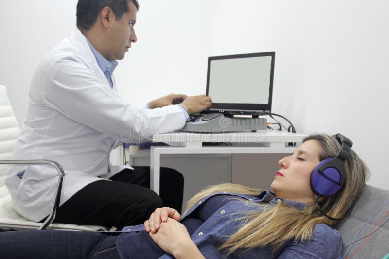 Auditory Evoked Potentials, Test Performed on a 30-year-old Woman with ...