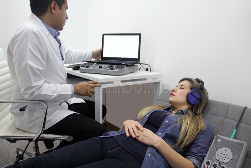 Auditory Evoked Potentials, Test Performed on a 30-year-old Woman with ...