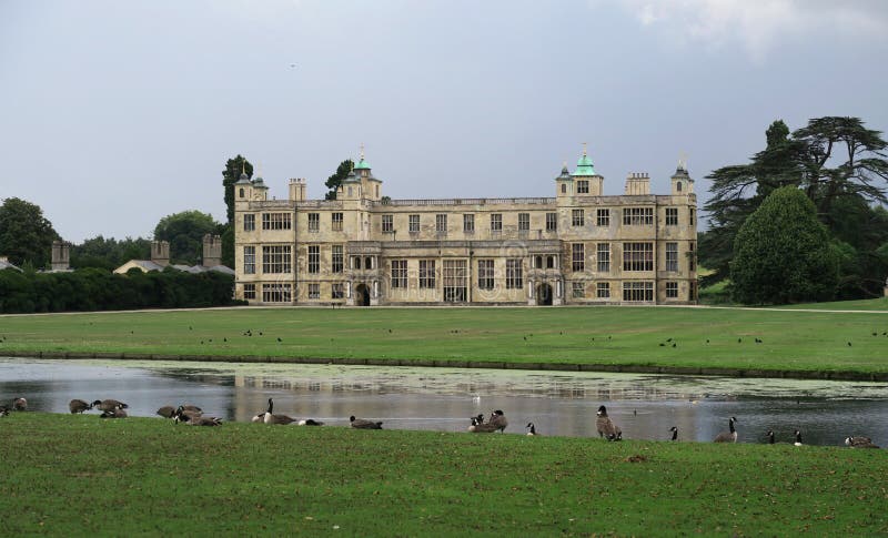 Audley End House - the Mansion House in England Stock Image - Image of ...
