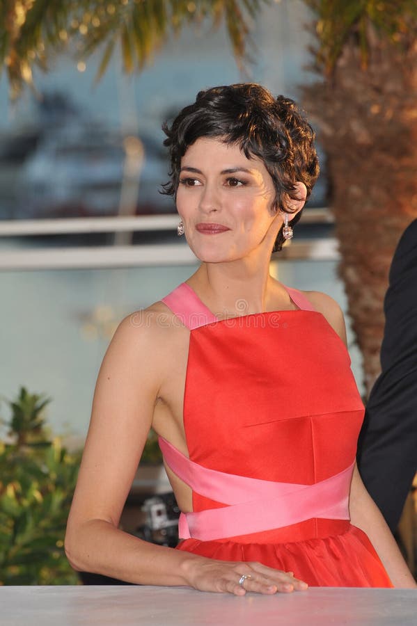 Audrey Tautou imagen de archivo editorial. Imagen de gala - 53162084