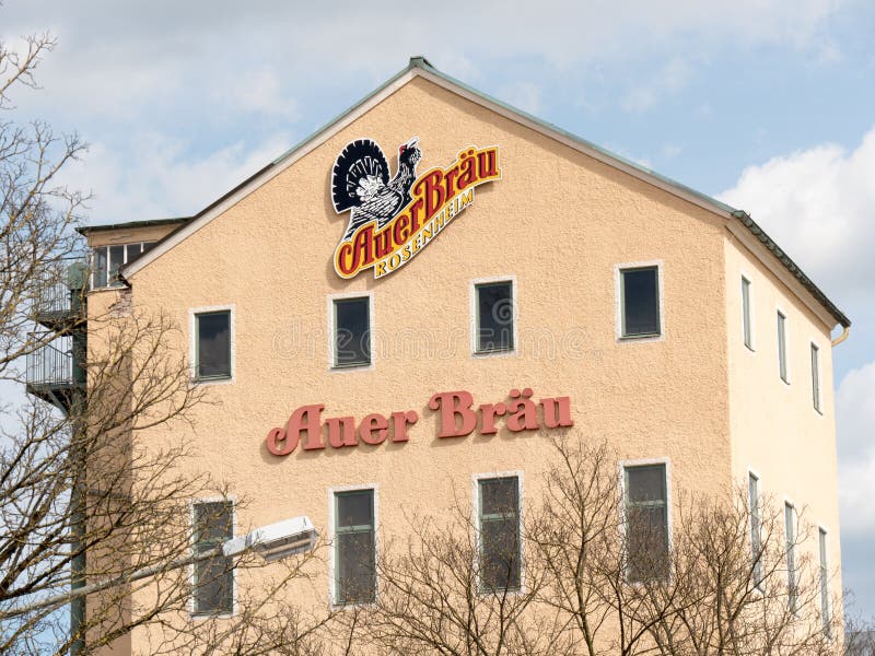 Auer BrÃ¤u editorial stock image. Image of bavarian, copy - 52764184