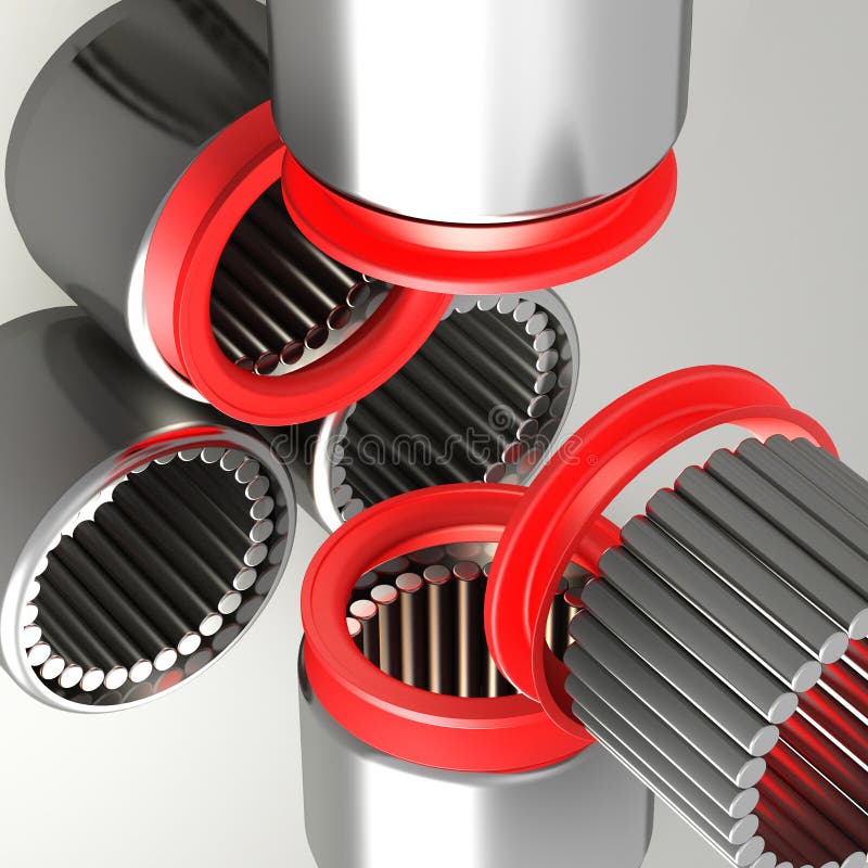 Aufbau der Lager stock abbildung. Illustration von maschinerie - 18588387