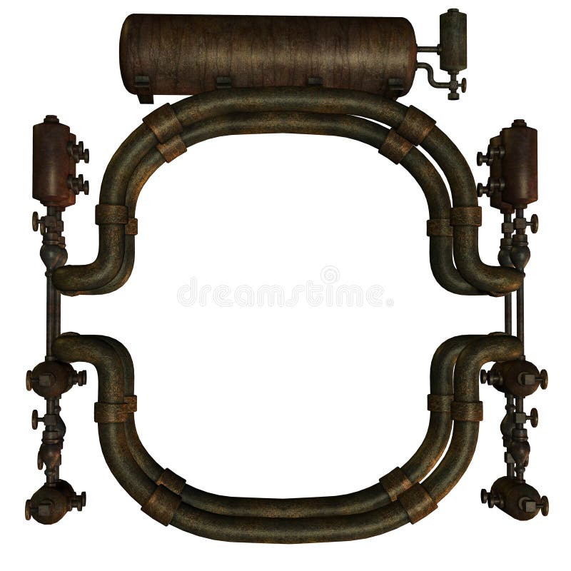 Aufbau der Rohre stock abbildung. Illustration von feld - 27458290