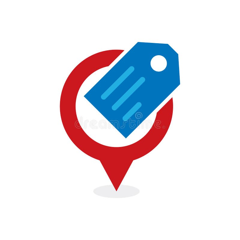 Aufkleber-Punkt Logo Icon Design Vektor Abbildung - Illustration von ...