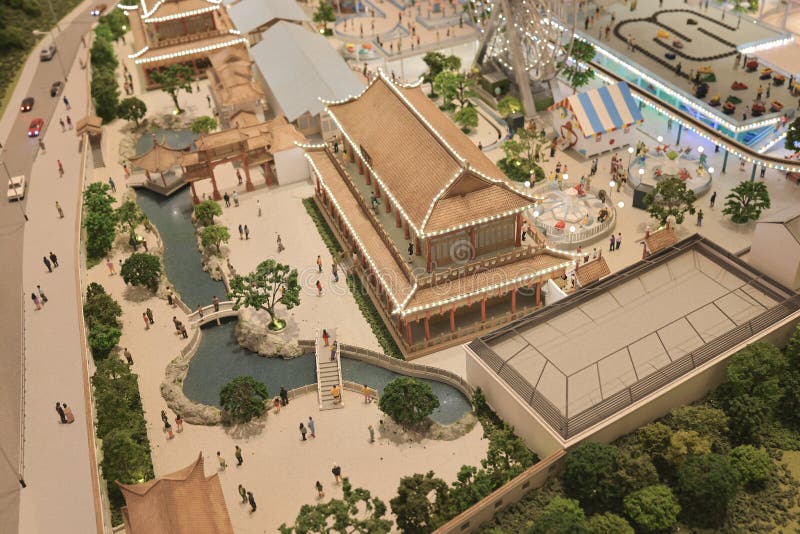 10 Aug 2021 a Fun of Scale Theme Park Figure. Cityminiature Editorial ...