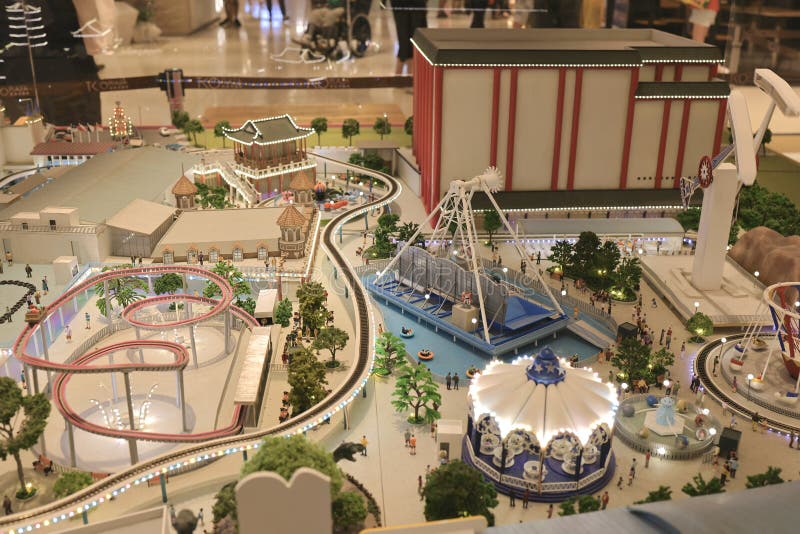 10 Aug 2021 a Fun of Scale Theme Park Figure. Cityminiature Editorial ...