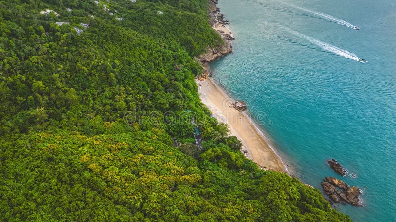 Aug 6 2023 Site of Chinese Customs Station, Junk Island Stock Image ...