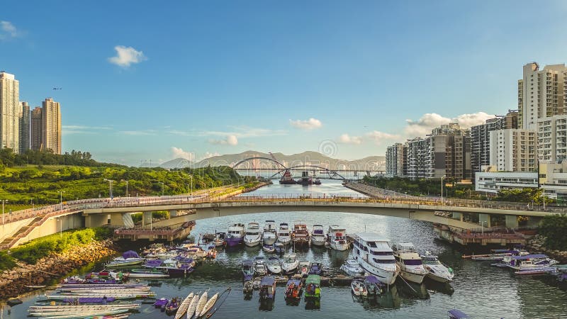 Aug 8 2023 Tiu Keng Leng Pier at Hong Kong Editorial Photo - Image of ...