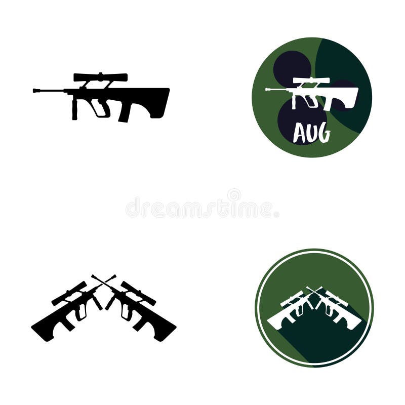 Steyr Aug Assault Rifle Stock Illustrations – 19 Steyr Aug Assault ...