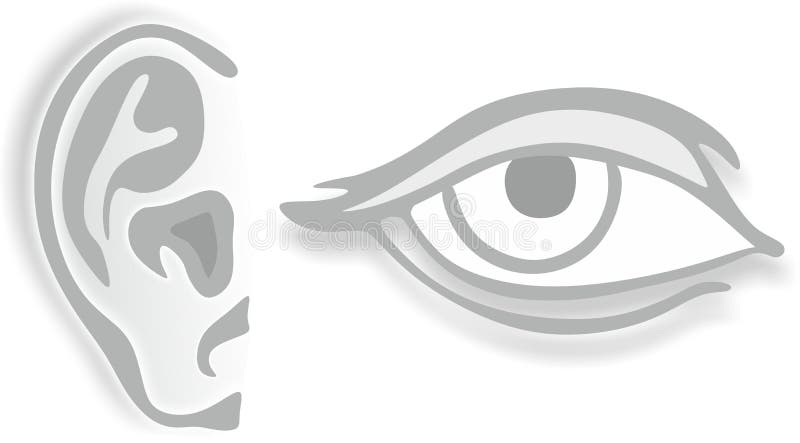 Auge Und Ohr 2 Stock Illustrationen, Vektors, & Klipart – (2,297 Stock ...