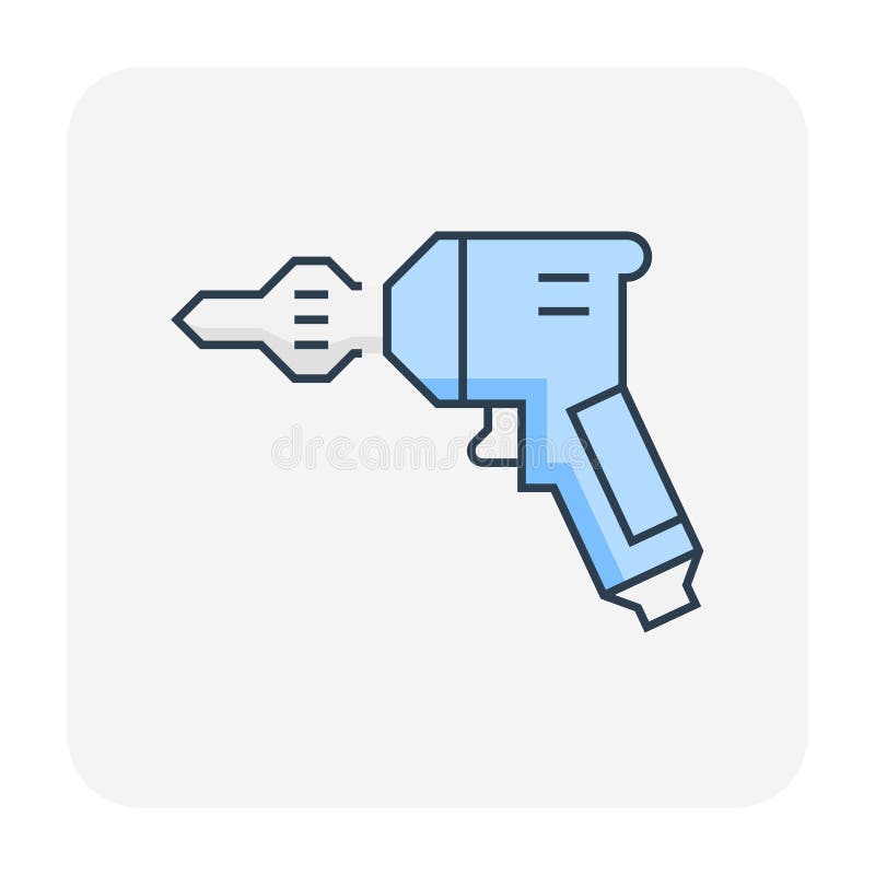 Auger Icon In Different Style Vector Illustration. Two Colored And ...