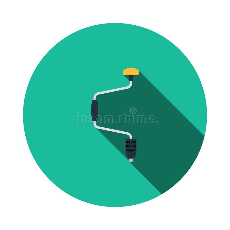 Auger Icon stock vector. Illustration of manual, design - 253428408