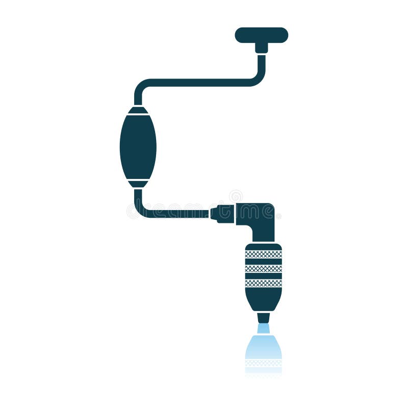Auger icon stock vector. Illustration of manual, mechanic - 124090518