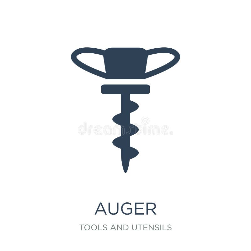 Auger stock vector. Illustration of building, driller - 56438502