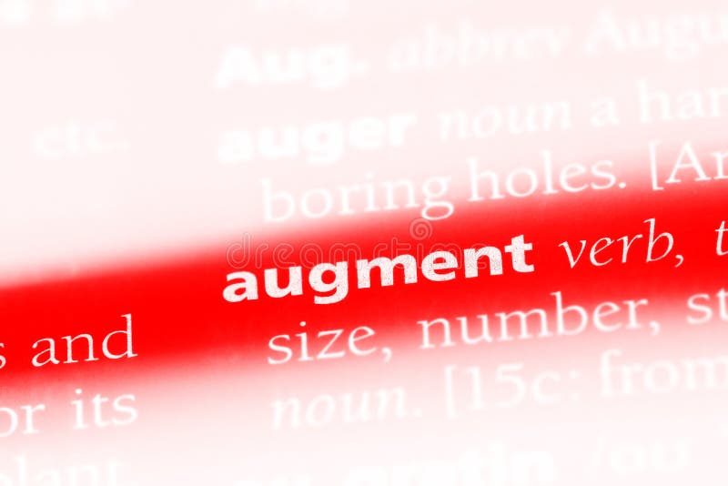 Augment stock image. Image of book, definition, page - 114412611