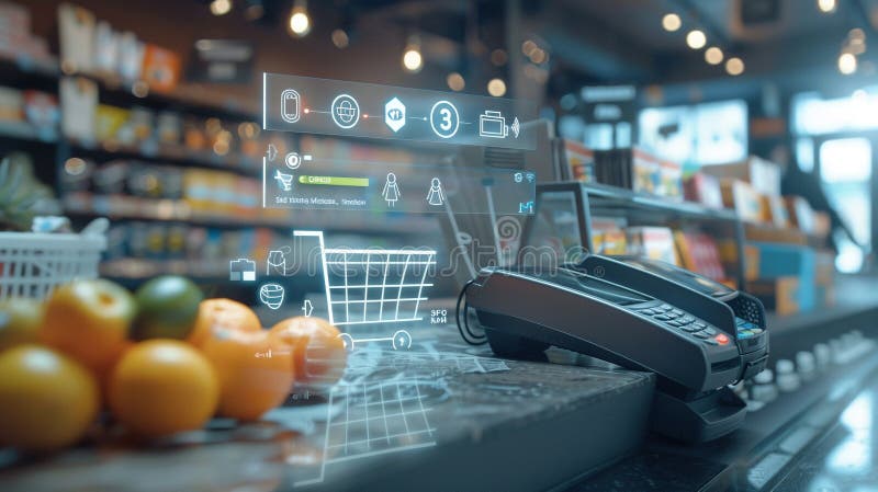 Augmented Cashless Payment Interface in Supermarket Checkout ...