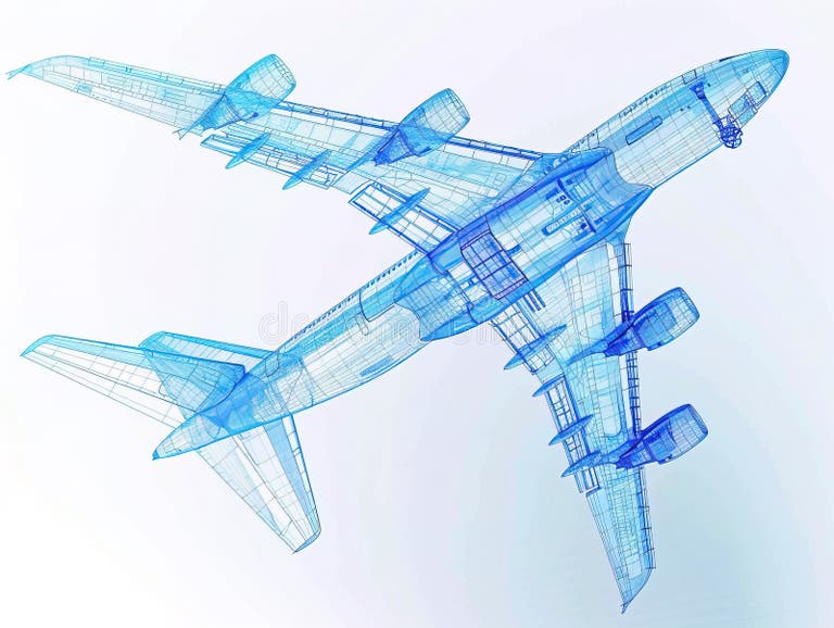 Augmented Reality Airplane Jet Engine Simulation. Advanced Industry ...