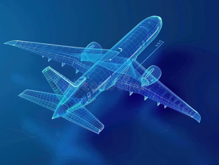 Augmented Reality Airplane Jet Engine Simulation. Advanced Industry ...