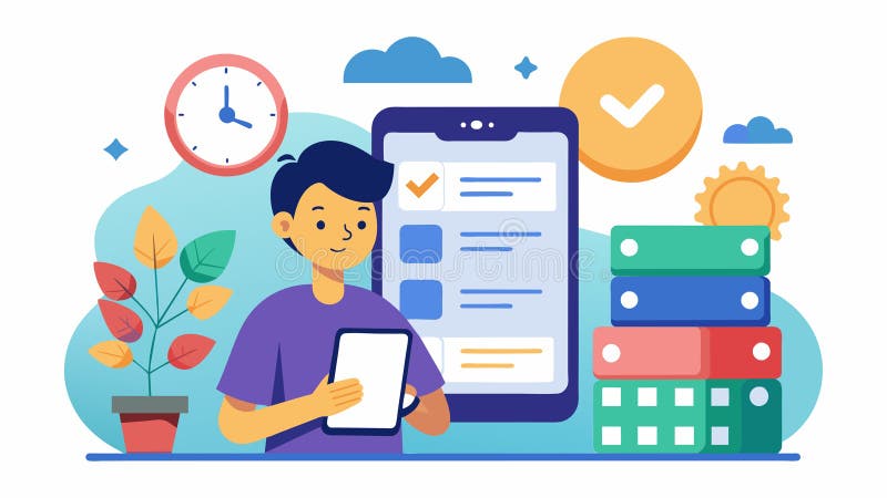 Time To Practice Stock Illustrations – 764 Time To Practice Stock ...