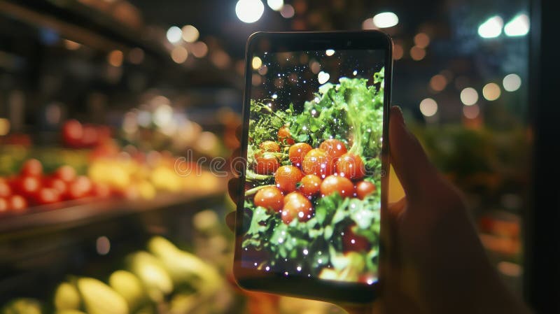 Augmented Reality Application Using Artificial Intelligence Stock Image ...