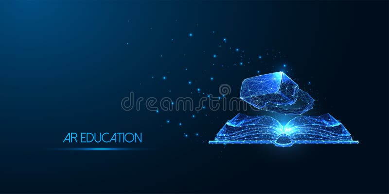 Augmented Reality AR, Immersive Learning, Future Education Concept with ...