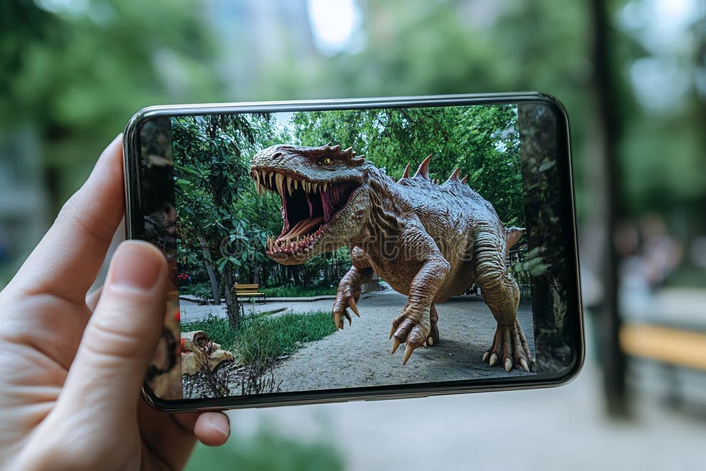 An Augmented Reality (AR) Mobile Game Where the Player Interacts with Virtual Objects in a Real ...