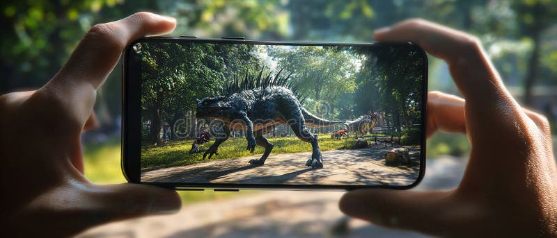 An Augmented Reality (AR) Mobile Game Where the Player Interacts with ...