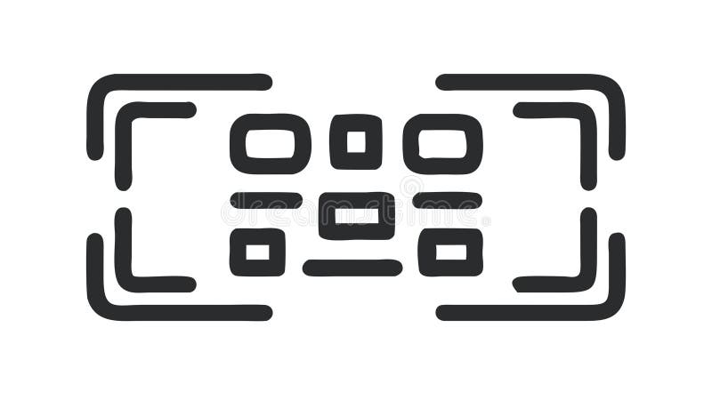 Augmented Reality AR Scan Icon Vector, Technology Futuristic Symbol ...