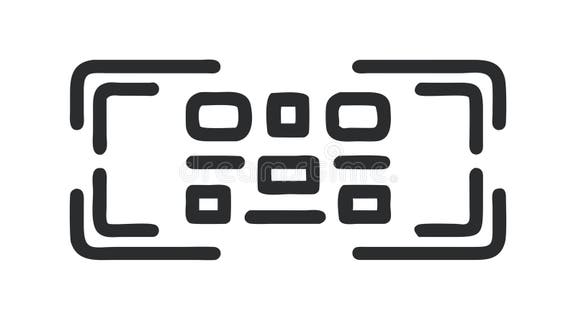 Augmented Reality AR Scan Icon Vector, Technology Futuristic Symbol ...