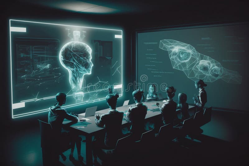 Augmented Reality Classroom Futuristic Design with Electronic ... Augmented Reality Classroom Futuristic Design with Electronic ...