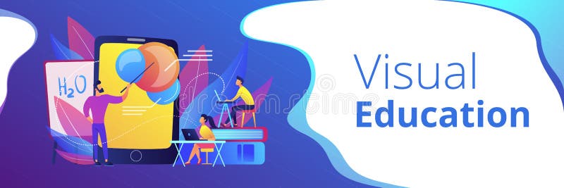 Augmented Reality in Education Header Banner. Stock Vector ...