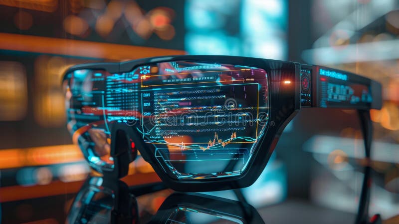 Augmented Reality Glasses Featuring Advanced Supercomputer Technology ...